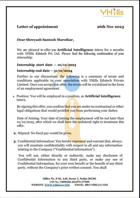 Shreyash Santosh Marotkar On Linkedin Yhillsintern