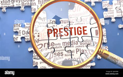Prestige As A Complex And Multipart Topic Under Close Inspection Complexity Shown As Matching