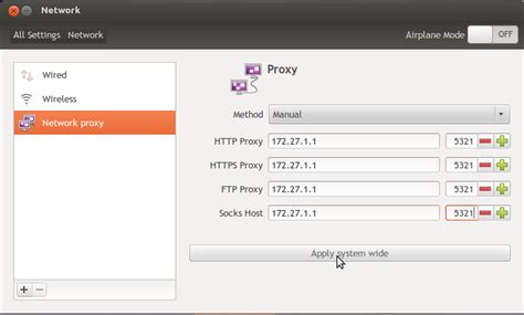 unity where are the system wide proxy server settings ask ubuntu