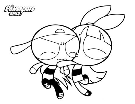 Powerpuff للتلوين Pepelt