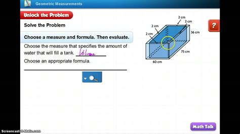 11 7 Problem Solving Geometric Measurements Youtube