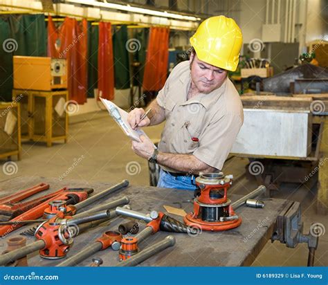 Inspecting Tools Stock Image Image Of Hardhat Collar 6189329
