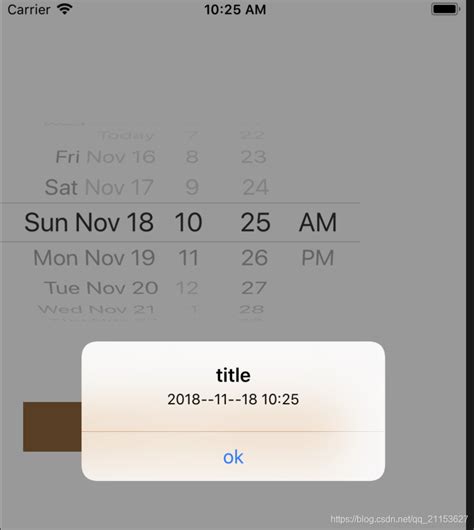 Ios控件 Uidatepicker日期选择器ios携程 日期选择控件 Csdn博客