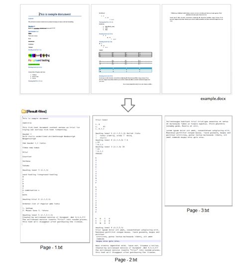 Pagination Save Document Pages As Text Using C And NET