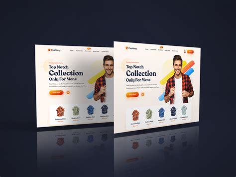 Ecommerce Header On Behance