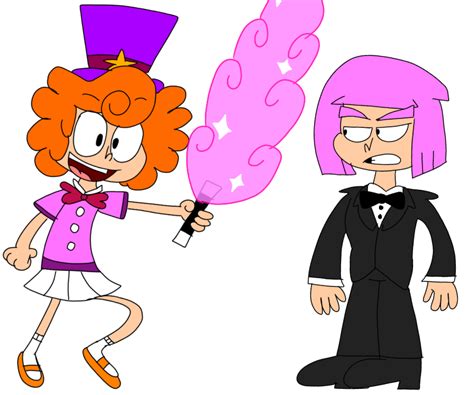 lottie and agent pi by cartoonzaniest on deviantart