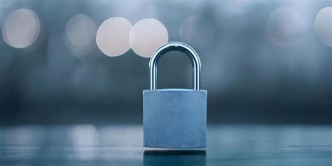 The Symbolism Of The Padlock In Cybersecurity And Data Protection Concept Cybersecurity Data