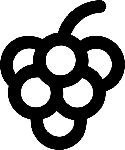 Creativo Uva Símbolo Paquete 56939835 Vector En Vecteezy