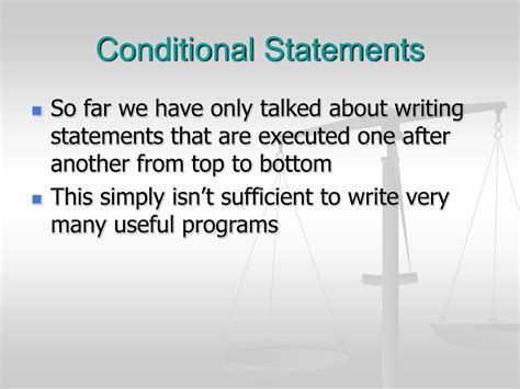 Ppt Conditional Statements Powerpoint Presentation Free Download