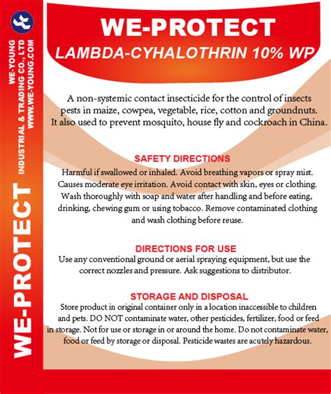 Custom Lambda Cyhalothrin Pesticide Insecticide Chinese China Supplier