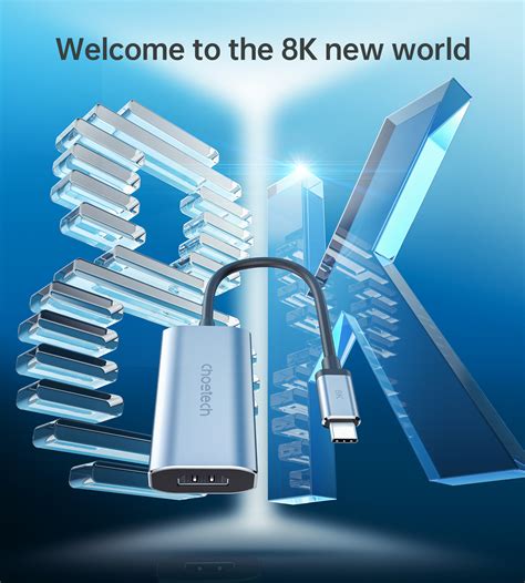 Choetech Hub Usb C Stik Til Hdmi Grå Choetech Inkeurope Dk