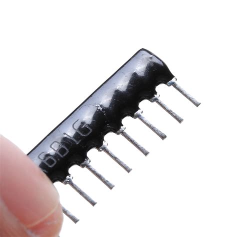 New 30pcs 9pin Resistor Network Array 680 Ohm A681j 680r Dip Exclusion