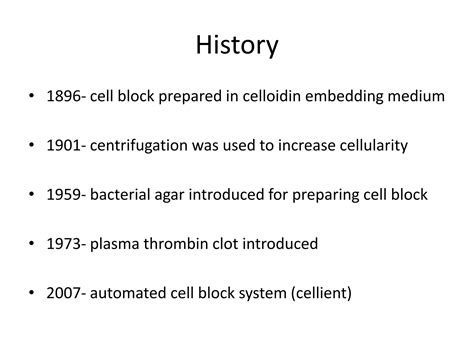 Cell Block And Its Diagnostic Utility Pptx