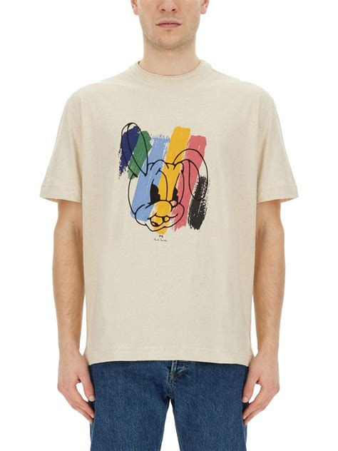 Ps By Paul Smith Rabbit T Shirt Eleonora Bonucci