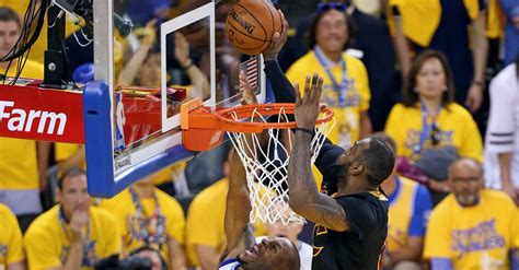 Lebron James Credits Jr Smith For Role In Iconic Chasedown Block