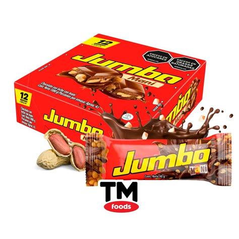 Chocolate Jumbo Caja 12 Unidades 480 G Tm Foods Austin