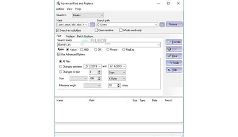 Advanced Find And Replace Free Download Filecr