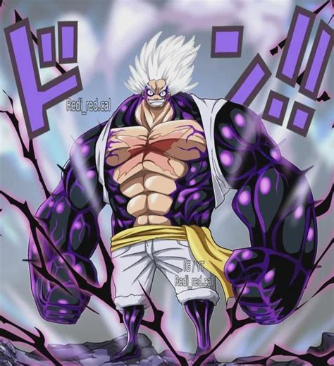 Gear 5 Boundman Art By Redi Red Cal R Onepiece
