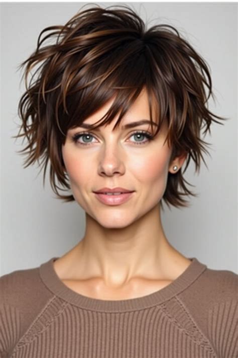 29 Short Shaggy Haircuts With Choppy Layers For An Effortlessly Chic
