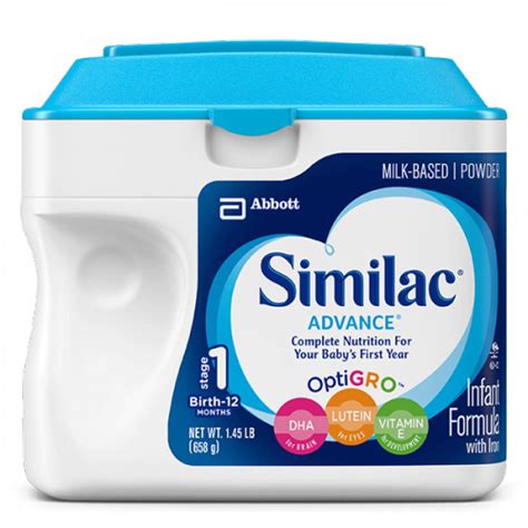 Similac Advance Complete Infant Formula With Optigrow Abbott 53359 55957