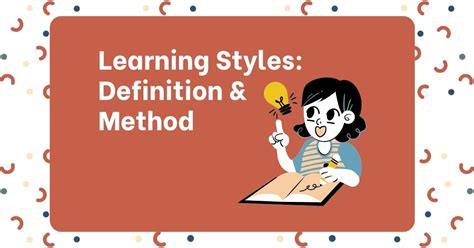 Learning Styles Definition And Method For Online Courses