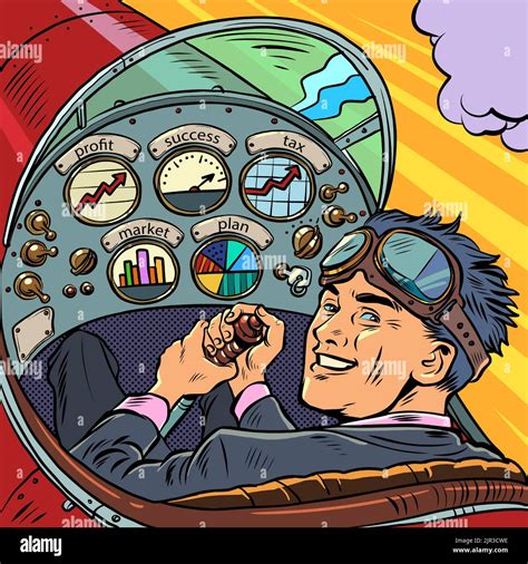 Cockpit Compass Stock Vector Images Alamy