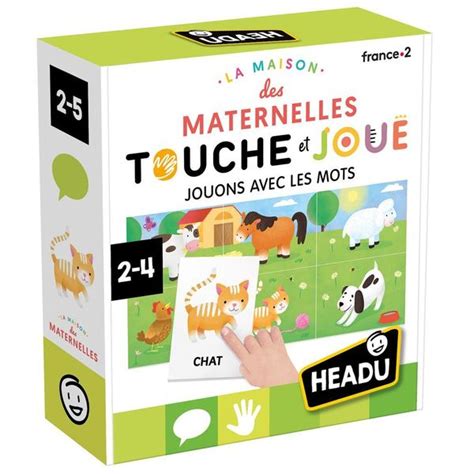 Touche Et Joue La Maison Des Maternelles Jouons Avec Les Mots Headu