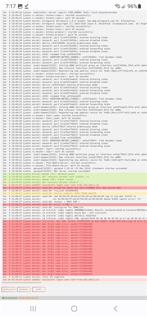 Disk Read Error General Support Unraid