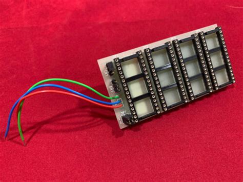 Carrier Board For A Set Of Acorn Risc Os Roms For Archimedes No Roms