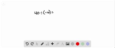 SOLVED Prep Exercise When Dividing Two Num Bers That Have The Same Sign The Result Is Prep