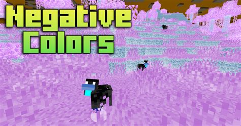 Negative Colors Shaders For Minecraft 1213