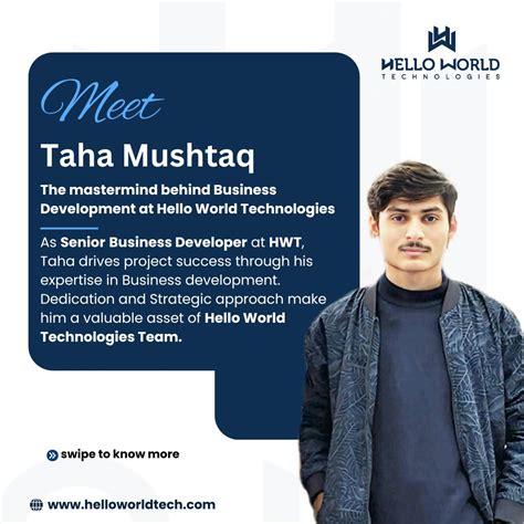 Hello World Technologies On Linkedin Helloworldtechnologies Businessdevelopment Meettheteam