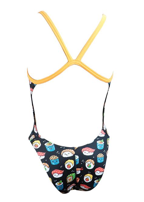 Turbo Origami Swimsuit Blue Multi