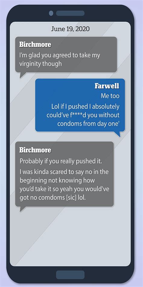 Vile Texts Expose Married Massachusetts Ex Cop Matthew Farwell 38 Charged With Killing