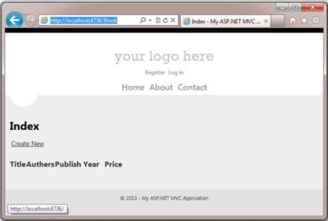 Crud Using The Repository Pattern In Mvc