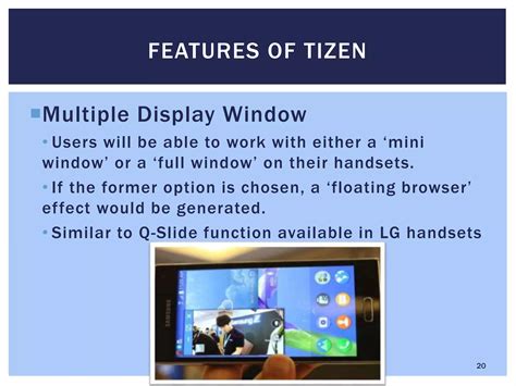 Tizen Operating System For Mobiles Pptx