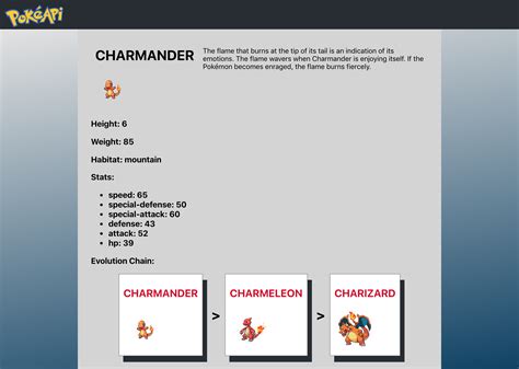 Github Amber Williams Pokedex Web App Pokedex Web App Using The Pokeapi
