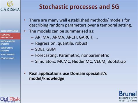 Ppt Stochastic Programming Tools And Components Powerpoint
