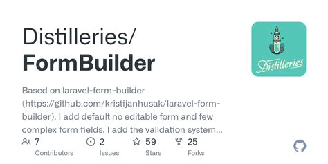 Github Distilleriesformbuilder Based On Laravel Form Builder