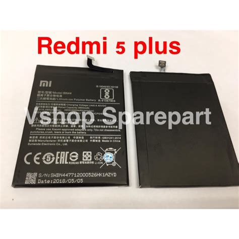 Jual Baterai Batre Xiaomi Redmi Plus Bn Battery Shopee Indonesia