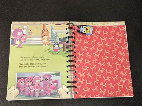 Bluey Notebook Bluey Gift Bluey Babe Golden Book Bluey Etsy