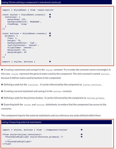 Unable To Define Two Different Styling Components In One External Style Sheet Rreactnative