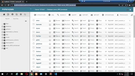 How Repair Mysql Table Samp Scripting Access Connection Constrain Type