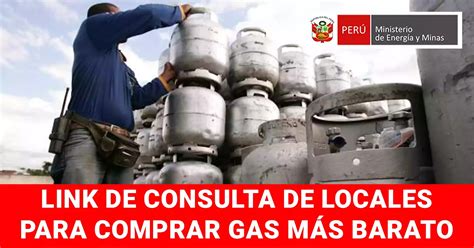 Link De Consulta Para Comprar Gas Más Barato
