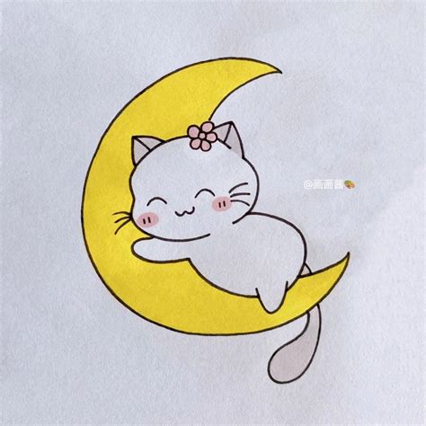 小猫咪简笔画大全可爱 小猫咪简笔画大全可爱手抄报 画趣文库（我爱生活）