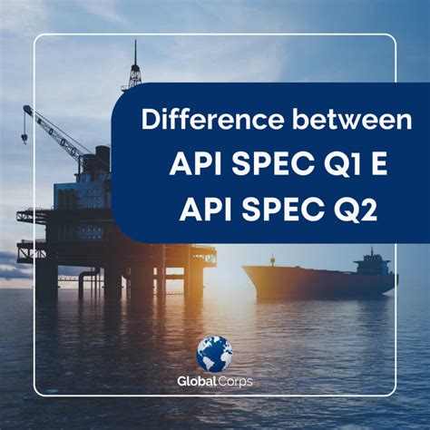 diferença entre api spec q1e api spec q2 global