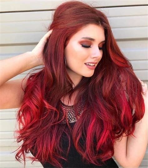 20 Red Hot Hair Colors And Styles Bright Red Hair Long Red Hair