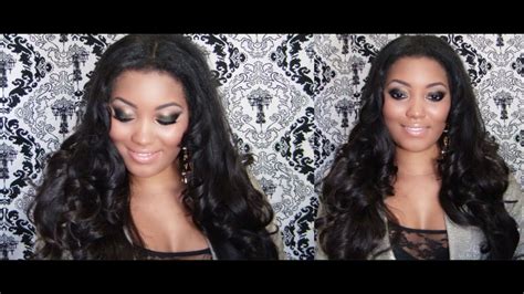 Hair Tutorial Big Sexy Curls Using Hot Rollers YouTube