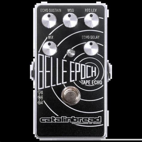 Belle Epoch Black And Silver By Catalinbread Faithful Sonic Recreation Of The Ep 3 Tape Echo