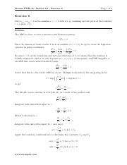StraussPDEch6s1p6 Pdf Strauss PDEs 2e Section 6 1 Exercise 6 Page 1 Of 2 Exercise 6 Solve